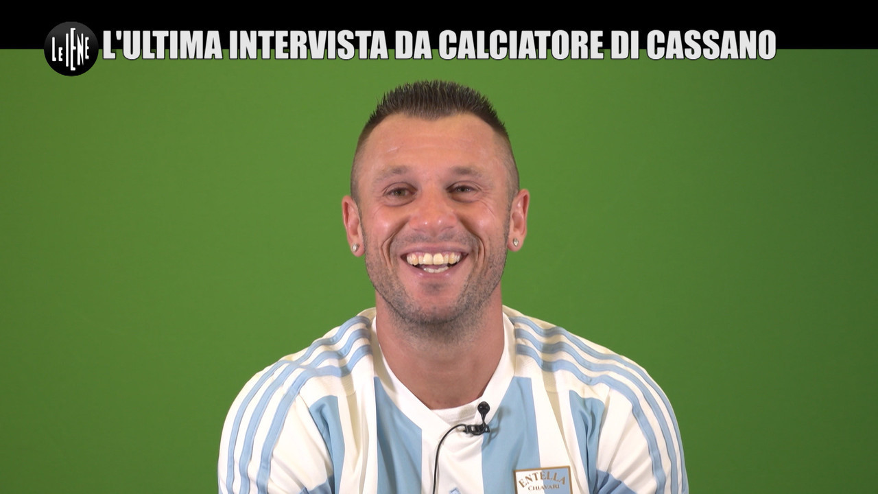Cassano: l'ultima sua intervista da calciatore a Le Iene - Le Iene