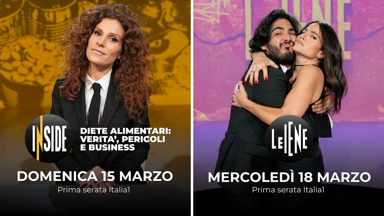 Le Iene in onda il Mercoledì e gli Speciali la Domenica - Le Iene